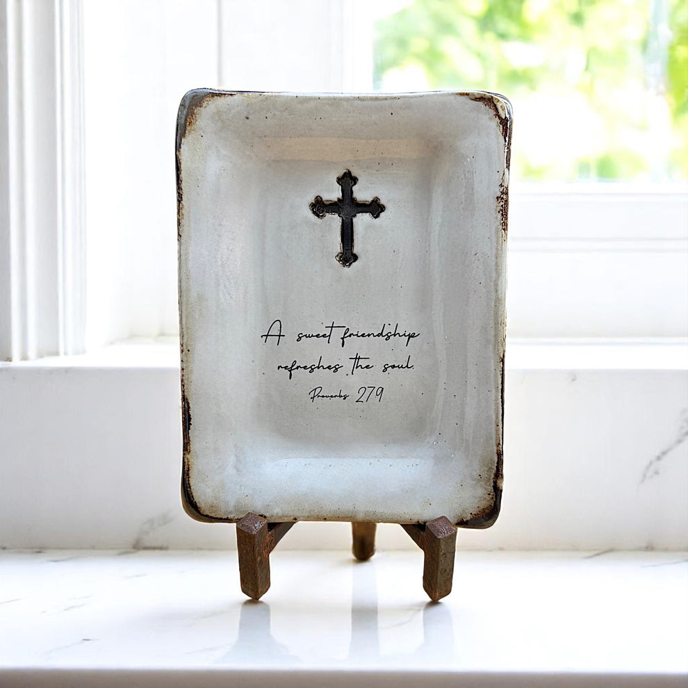 "A Sweet Friendship" Inspirational Pottery | Dixie Pottery