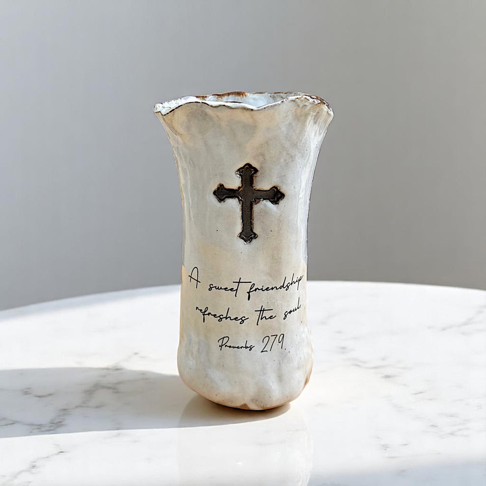 "A Sweet Friendship" Inspirational Pottery | Dixie Pottery